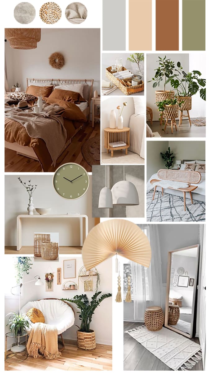Make A Cozy Mood Board By Nvardgambaryan Fiverr