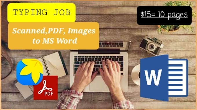 Convert your pdf, scanned images to microsoft word by Kimekimii | Fiverr Convert your pdf, scanned images to microsoft word by Kimekimii | Fiverr