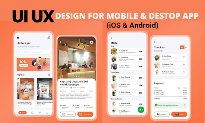 Design ui and ux for your website app and mobile app by Mariana_dev ...