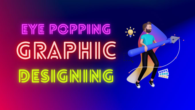 Do eye popping graphic designing for you by Saqib963 | Fiverr