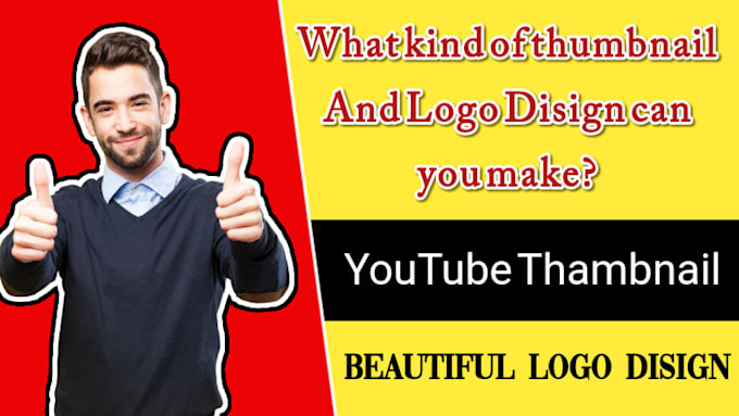 Create youtube thumbnails design and logo design by Hafizshahzaibh | Fiverr