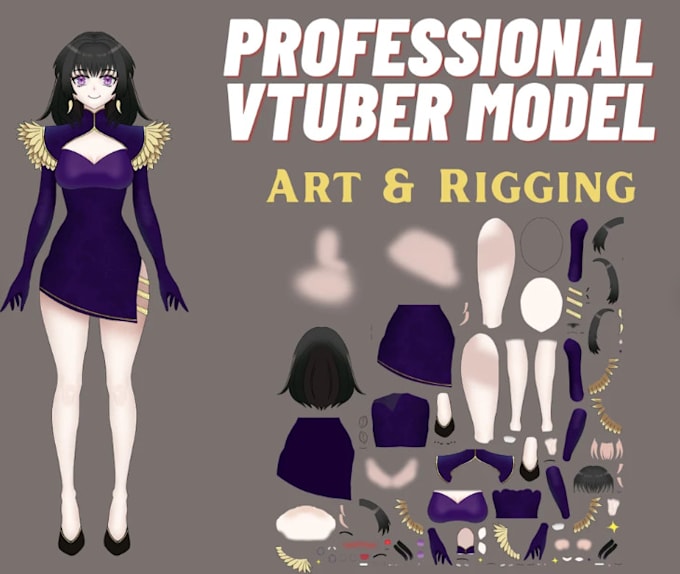 Rig your vtuber model, live2d vtuber model for you by Adityaieksowod ... Rig your vtuber model, live2d vtuber model for you by Adityaieksowod ...