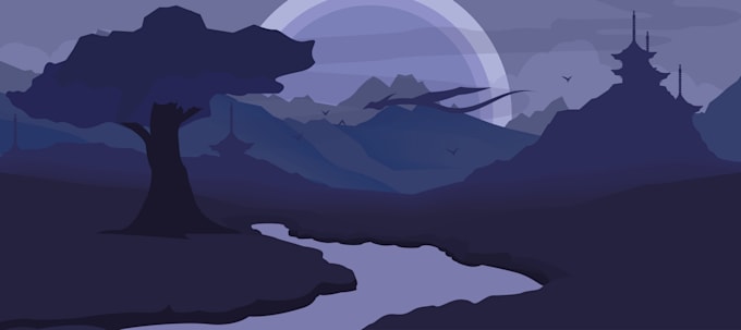 Create a flat vector illustration by Projectyancy | Fiverr