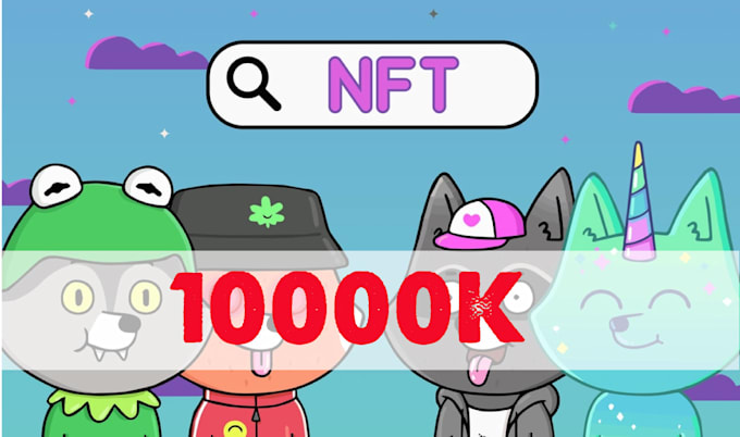 Generate a unique and successful 10,000 nft art collection by Ricouxcol | Fiverr