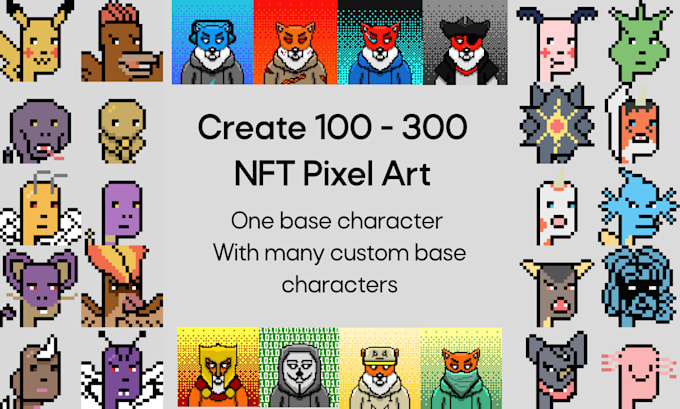 Make you 100, 200, 300 your nft collection by Rizkifauzi_15 | Fiverr