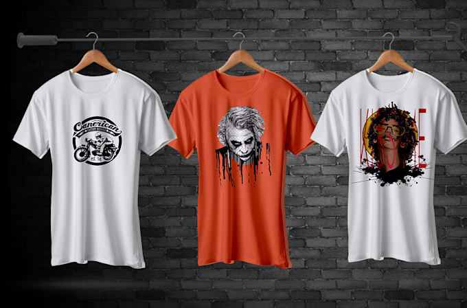 Design custom t shirt, and typography t shirt design with free psd by ...