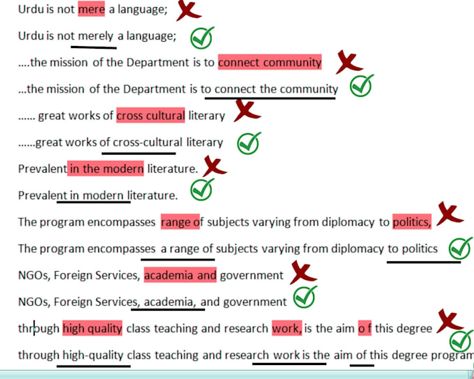 Check The Grammatical Errors In Your Documents By Ashhamid58 Fiverr