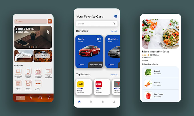 Create an android and ios app with react native by Abdullahshadid | Fiverr