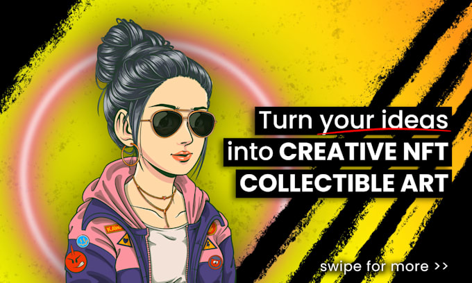 Make nft art for your collection by Vect_studio | Fiverr
