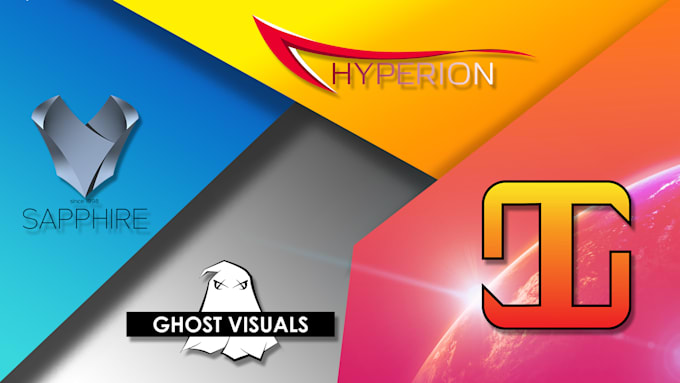 Make a modern and catchy logo for you by Ghostvisual | Fiverr