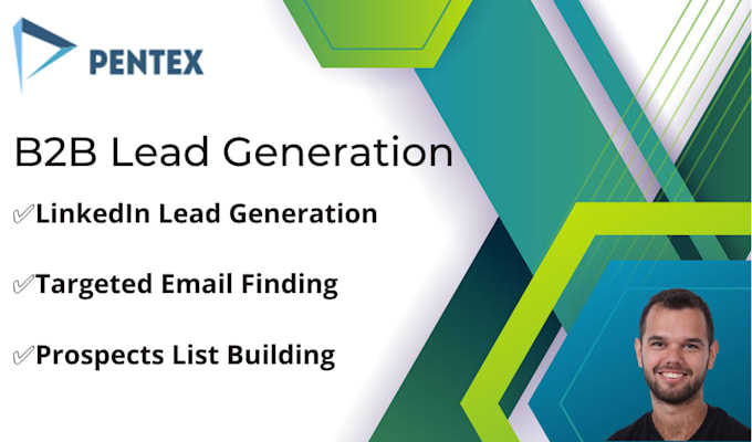 Build prospects lists to generate targeted leads by Pentexb2b | Fiverr