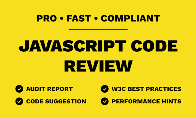 Review your javascript code by Gilcampini | Fiverr