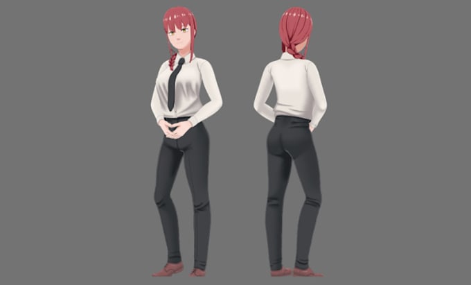 Create a 3d model for vtubing and vrchat from scratch by Willyjones56 ...