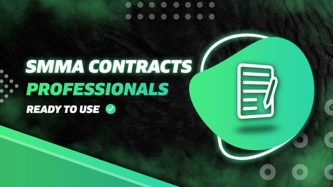 Write professional smma contracts digital marketing by Chopardinho | Fiverr