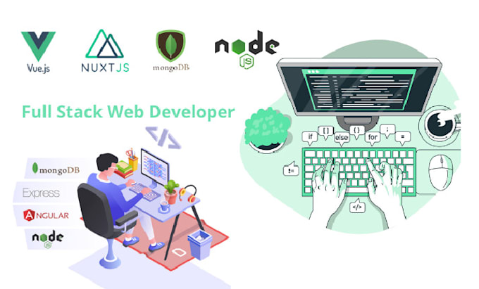 Do full stack web development in mevn stack by Omersultan935 | Fiverr