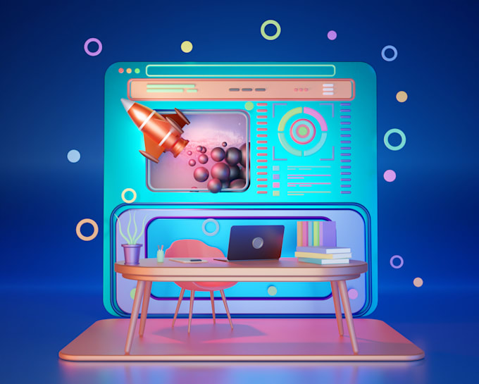 Create an 3d illustration for ui icon and website by Ferdousproo | Fiverr