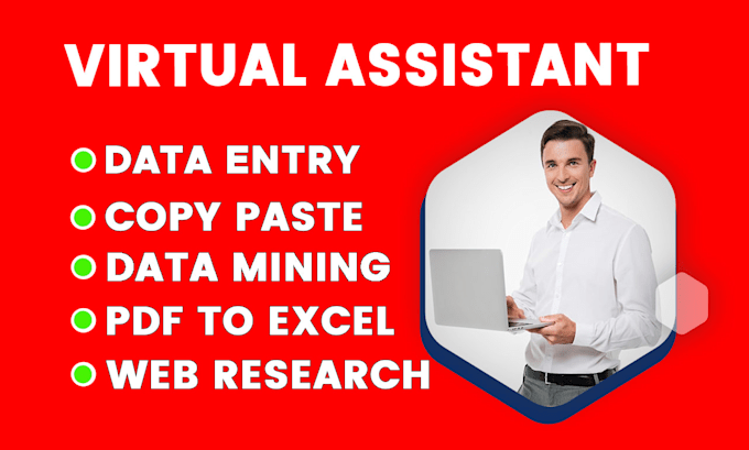 Become your computer data entry expert operator,excel, typing, copy ...