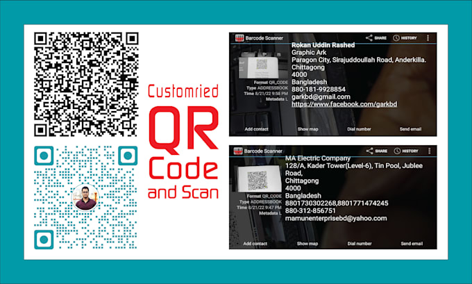 Create qr code and barcode for your product as per necessary by ...
