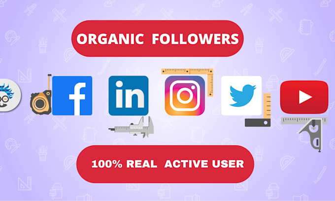 Promote your linkedin,instagram,facebook with real followers by Super_services1 | Fiverr