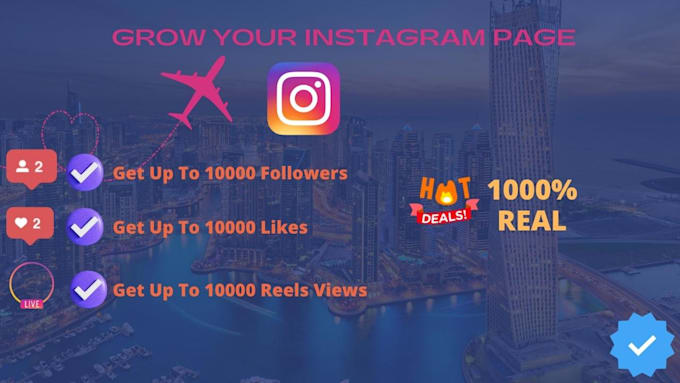 Skyrocket your instagram page faster in one day by Naitoualiabdela | Fiverr