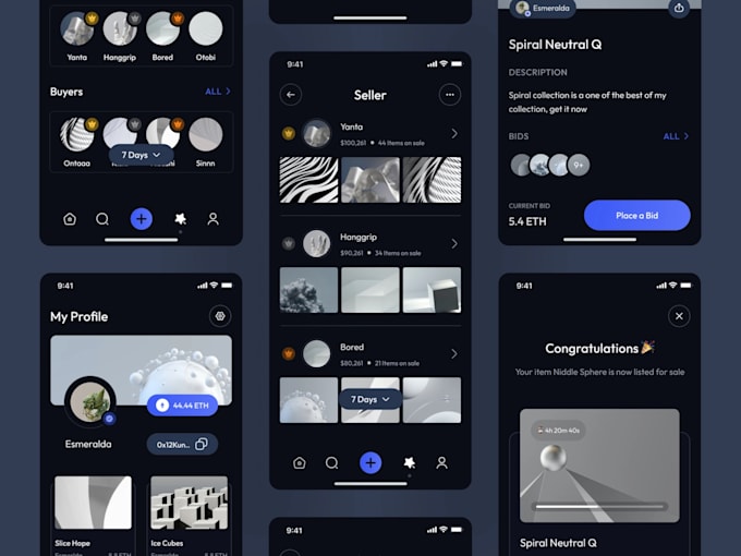 Add dark mode to your ios or android application by Medben99 | Fiverr