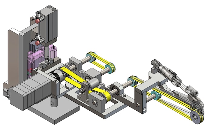 Design 3d cad model with technical 2d drawing by Aracomara | Fiverr