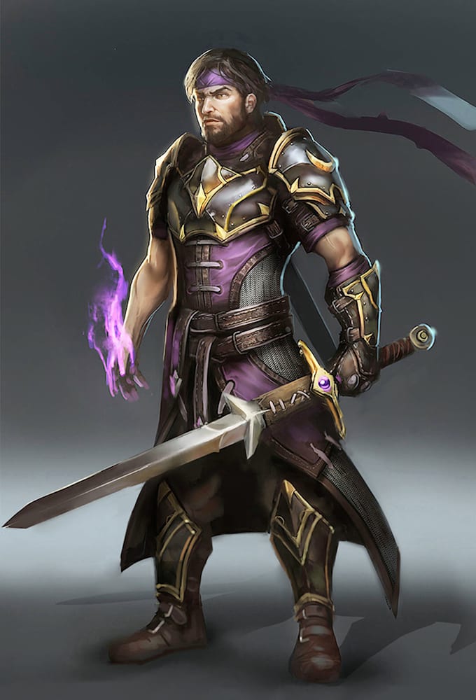 Create fantasy dnd characters or dd oc character by Heccasash | Fiverr