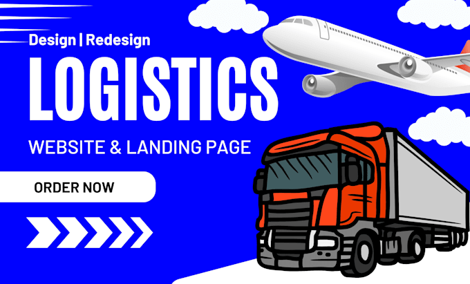 Build logistics website, trucking, dispatch, freight, cargo landing ...