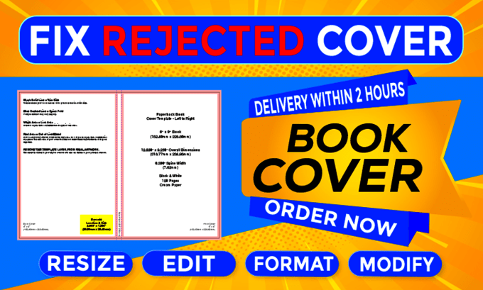 Correggere, formattare, modificare, ridimensionare la copertina del ...