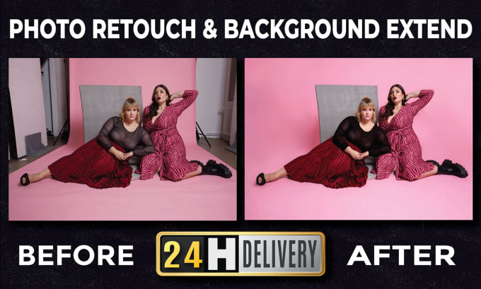 Do photo retouch and background extend, object removal by Santa_rs | Fiverr