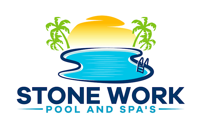 Design creative pool and spa logo with new concept in 1 day by ...