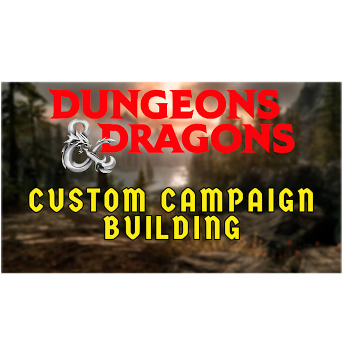 Build your dnd campaign by Kieranlennon | Fiverr