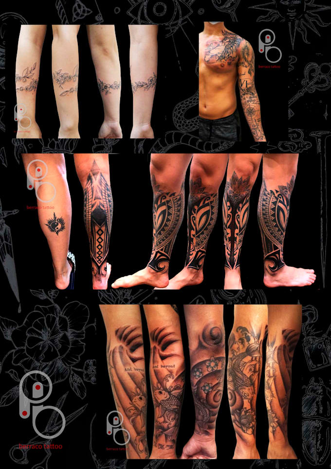 Design your custom tattoo by Gustavopierri | Fiverr