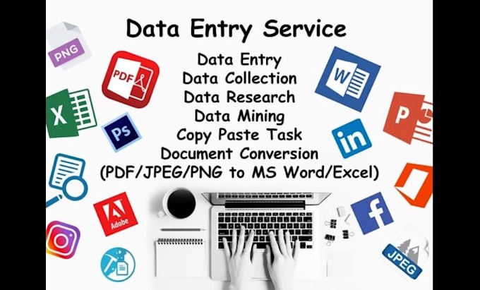Do any type of data entry in one hour by Mominaamjad236 | Fiverr