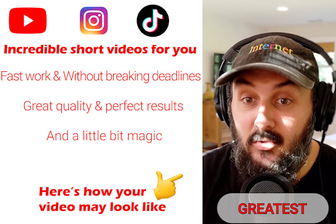 Make an incredible tik tok, reels or short youtube videos for you by Paradoxaleditor | Fiverr