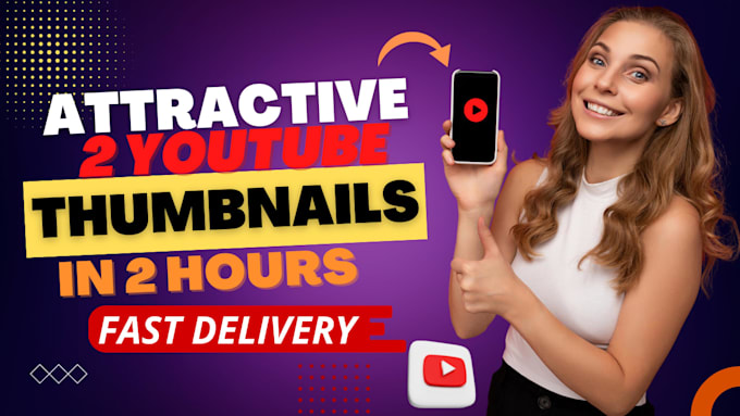 Design two attractive youtube thumbnails in 2 hours by Tessadesigns11 ...