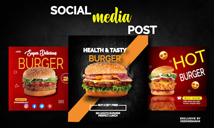 Create amazing social media post design and advertisements by ...