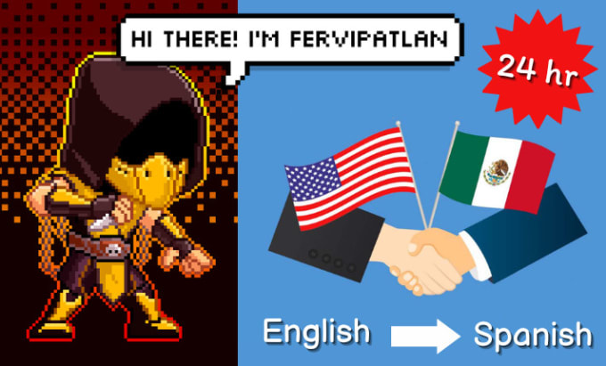 Translate english to mexican spanish by Fervipatlan | Fiverr