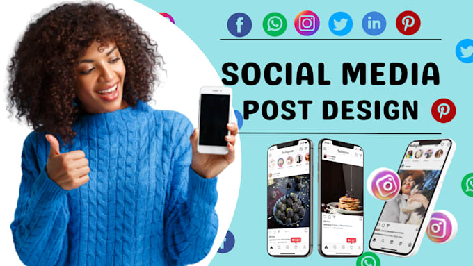 Design stunning social media post, facebook post and instagram post by ...