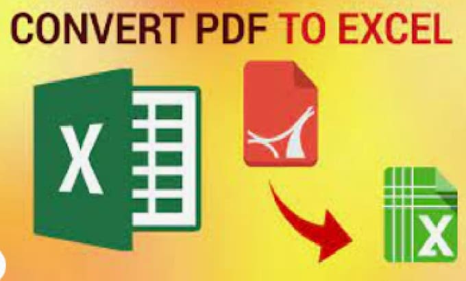 Convert pdf to excel word documents by Dhananjaysin366 | Fiverr