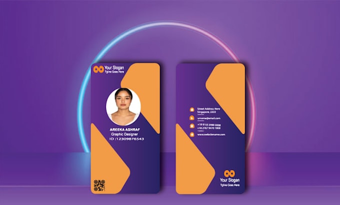 Design unique name card and visiting cards for you in one hour by ...