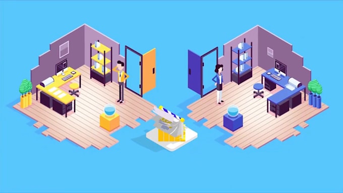 Do isometric animation, 3d isometric, 3d isometric animation ...