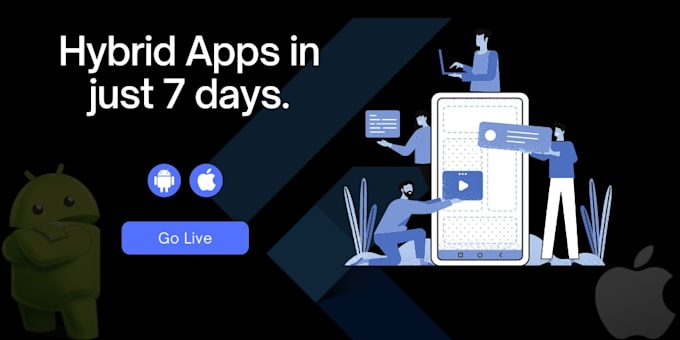 Make hybrid mobile application with flutter by Tingerfox | Fiverr