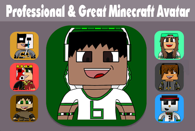 Draw an awesome minecraft avatar by Mikeartworks | Fiverr