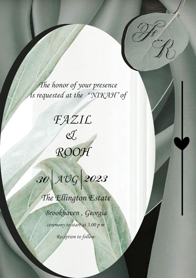 Design unique and catchy invites and cards by Pinkyjose | Fiverr