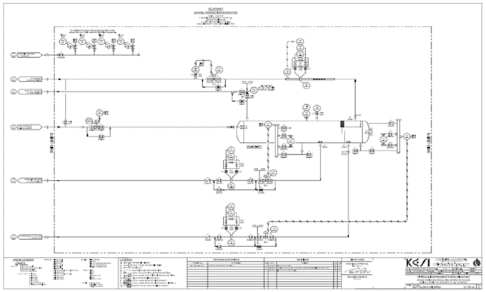Create pfd pid instrumentation drawings single line autocad control system by Harooniatraders ...