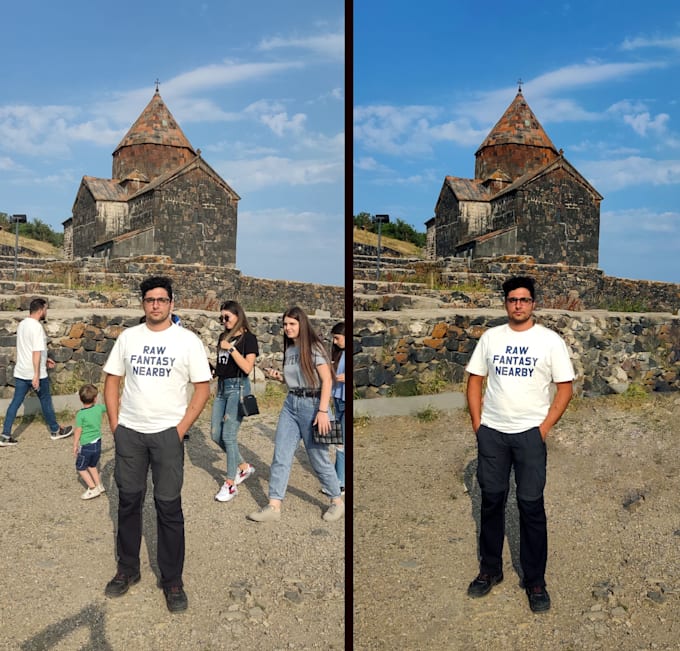 Remove and add background , people , objects and photo editing by Aliadabby | Fiverr