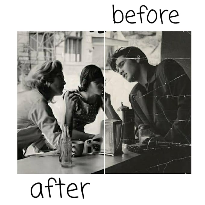 Restoration Colorize Repair Sharpen And Remove Scratches By Tegarp