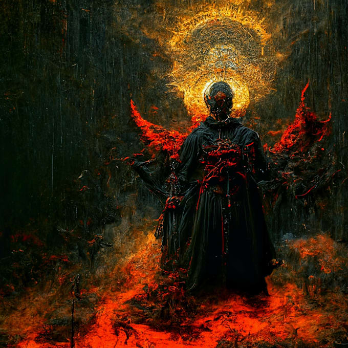 Create a mesmerizing metal album cover for your metal band by ...