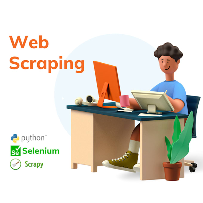 Do web scraping and data extraction with python by Adipop47 | Fiverr